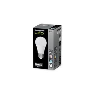 Integral LED | GLS BULB E27 2000LM 14W 5000K NON-DIMM 240 BEAM FROSTED ...