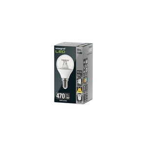 Integral LED | GOLF BALL BULB E14 470LM 4.9W 2700K DIMMABLE 220 BEAM ...